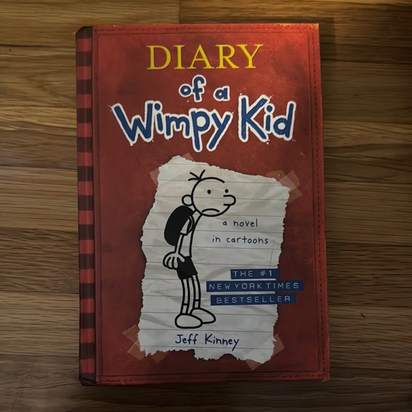 Other | Diary Of A Wimpy Kid Red Book | Poshmark